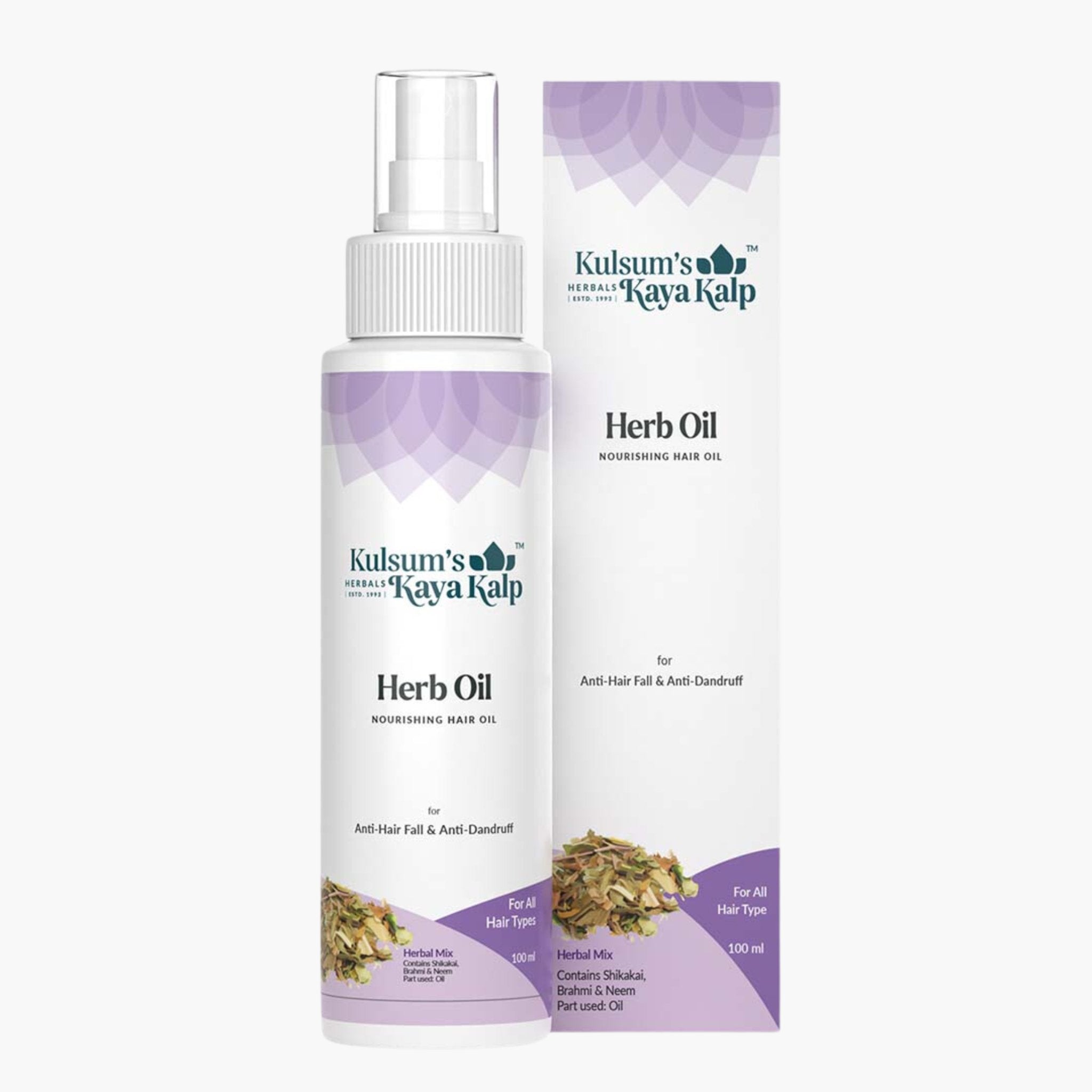 Kulsum's Kaya Kalp Herb Oil – KayaKalp